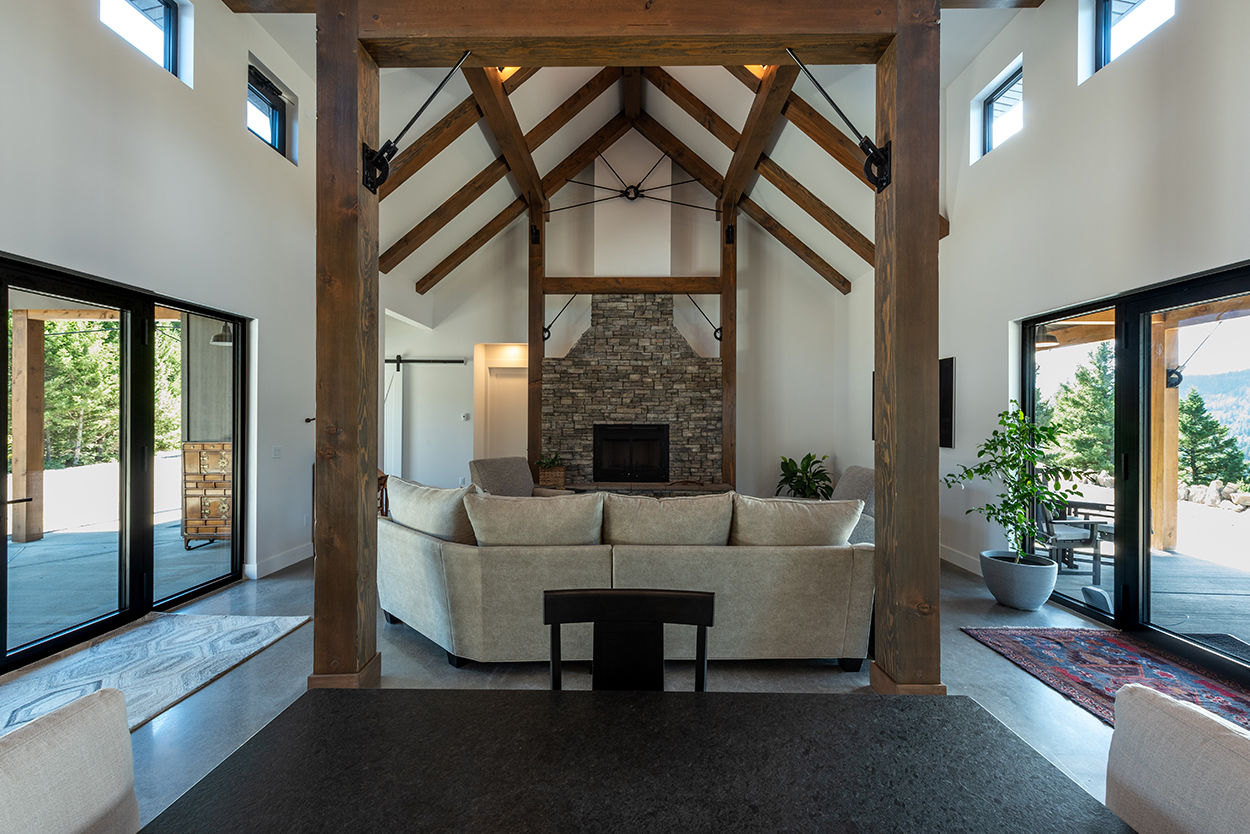Augusta | Modern Farmhouse Floor Plan Concept | Timber Home